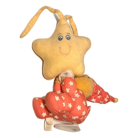 Kids II | Toys | Kids Ii 2 Plush Pink Musical Bear Pink Heart Nose Star ...